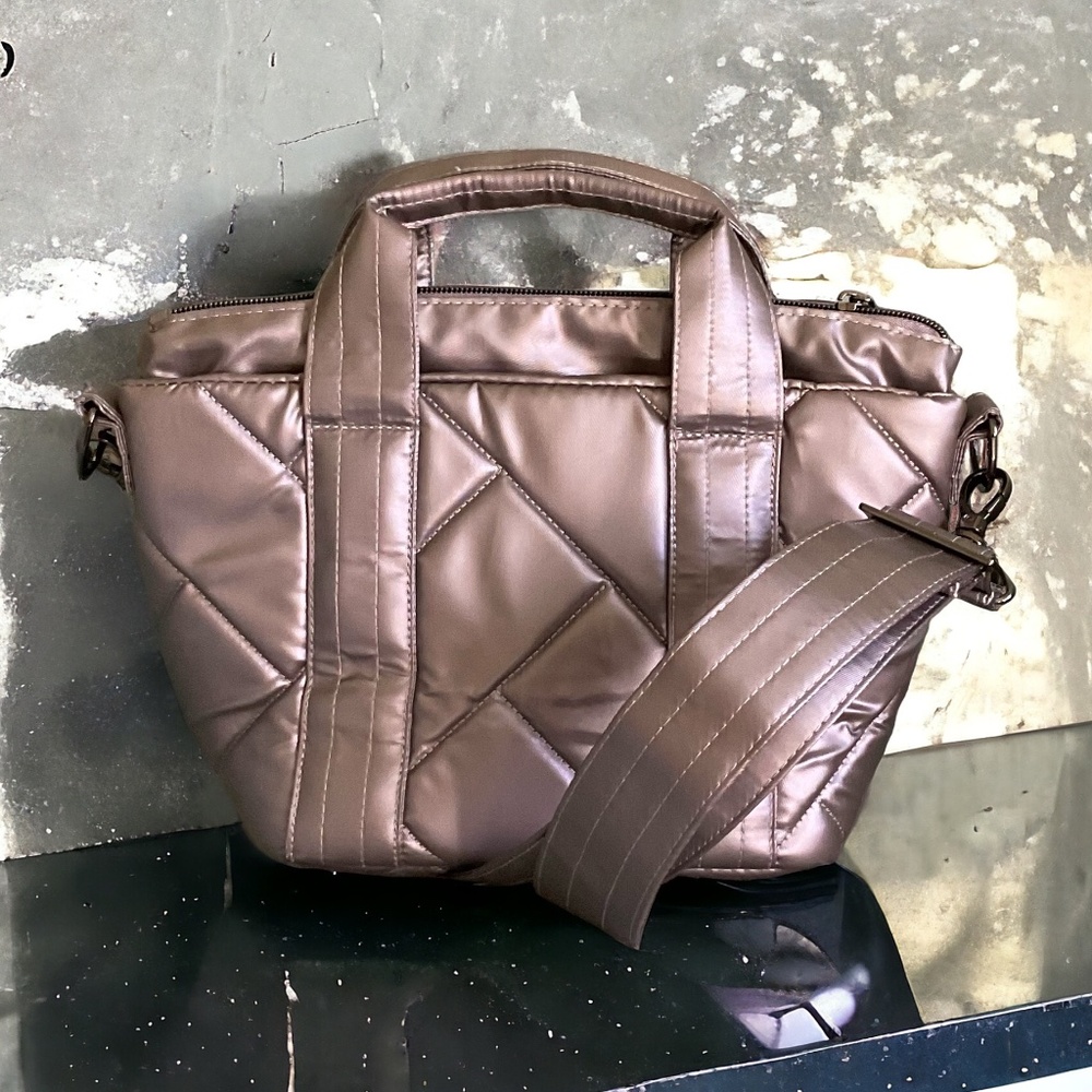 Lug Brand North/South Crossbody W/ Tote Handles In Pe… - Gem